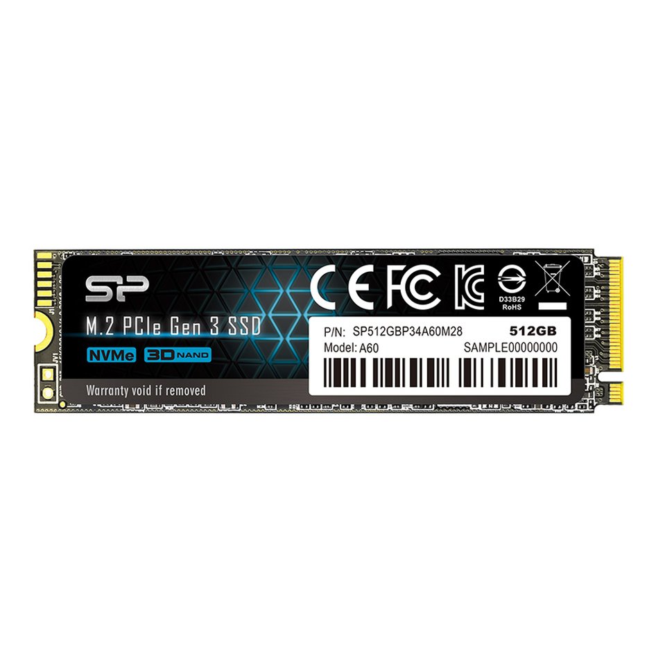 SSD Silicon Power 512GB A60 M2
